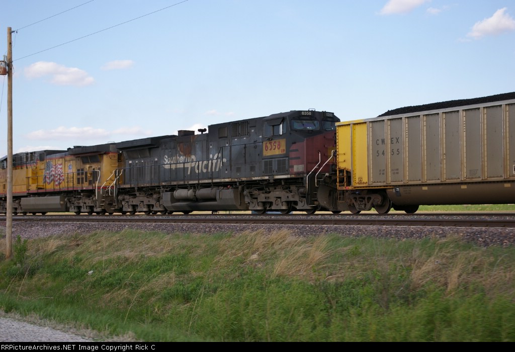 UP 6358 Is # 2 on WB CWEX Loads